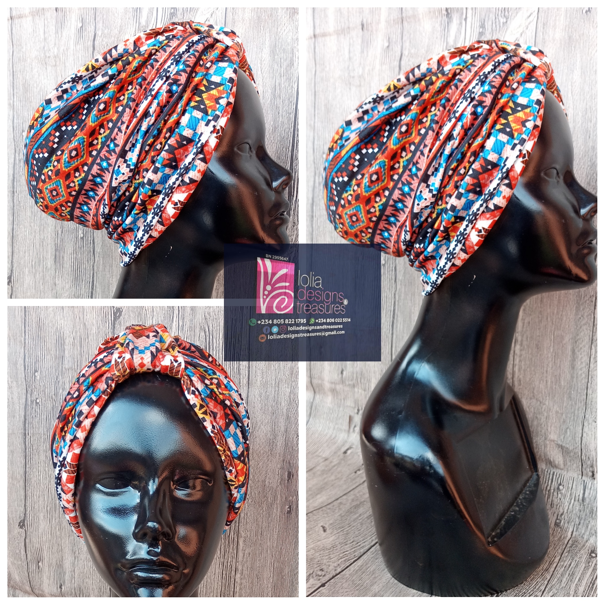 Turban - Lolia Designs and Treasures | Flutterwave Store