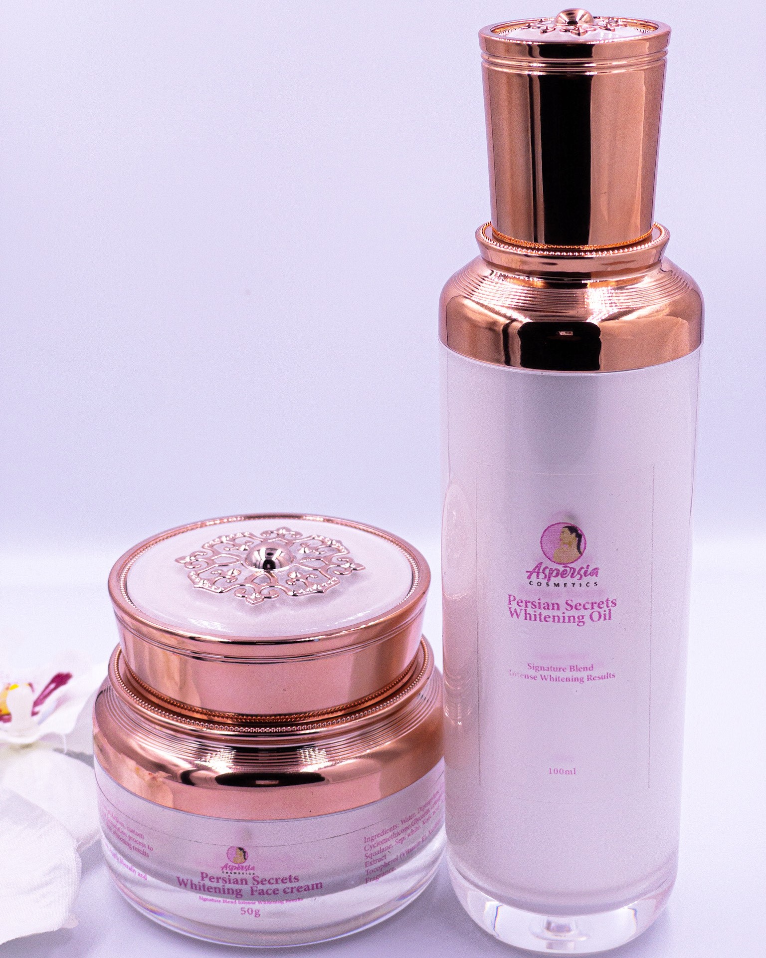Persian Secrets Whitening face cream and serum - Aspersia Cosmetics | Flutterwave Store