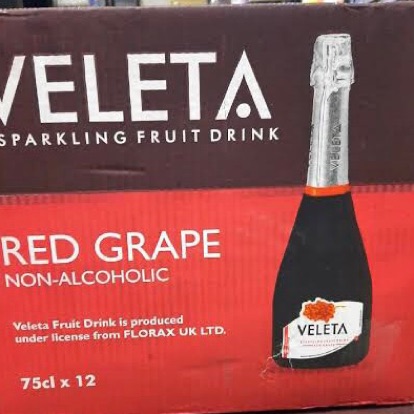 VELETA Sparkling Grape non-alcoholic wine 12x75cl (Buck sales) - TCO ...