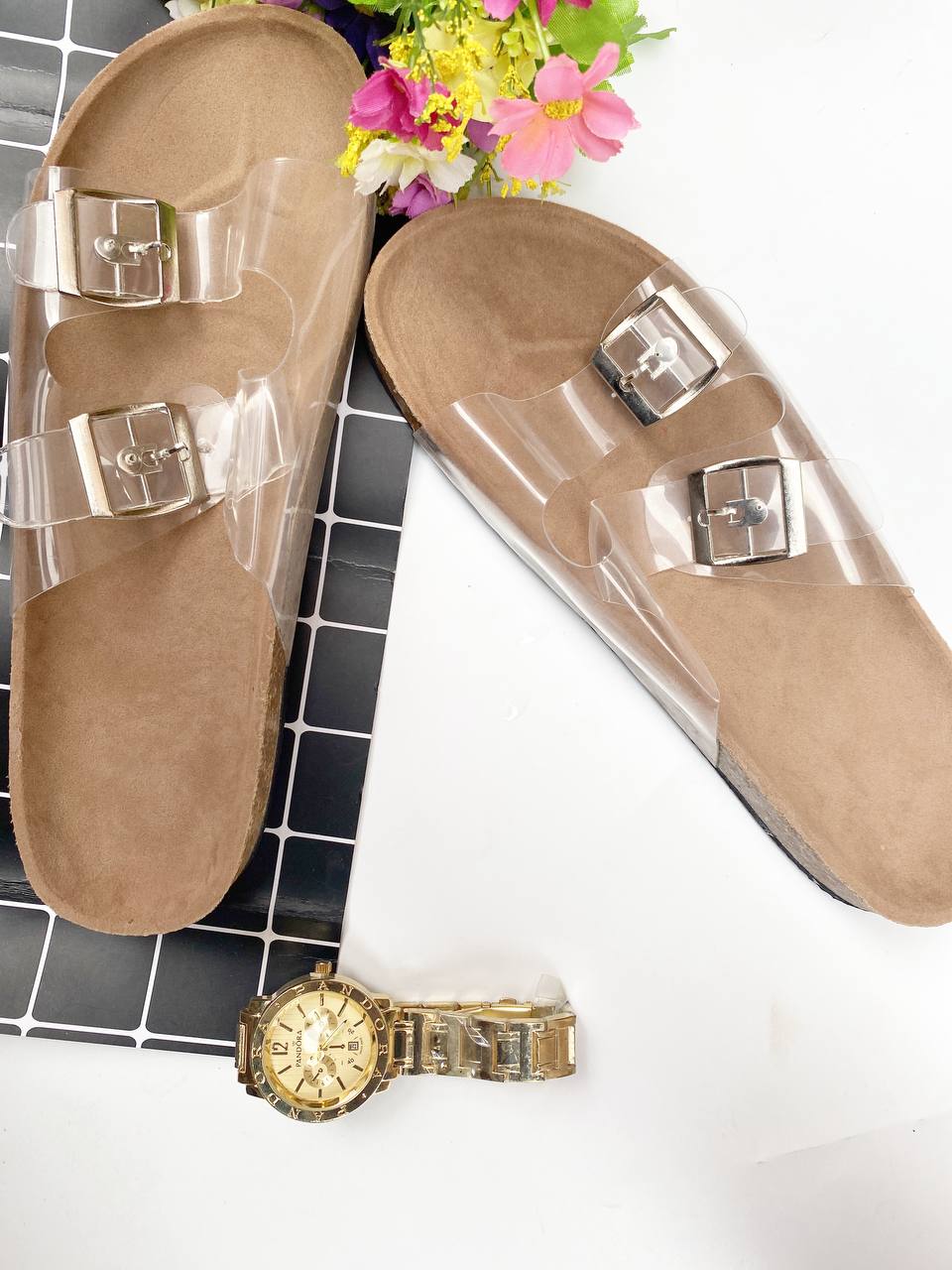 Clear durable rubber slip-ons - Revohub | Flutterwave Store
