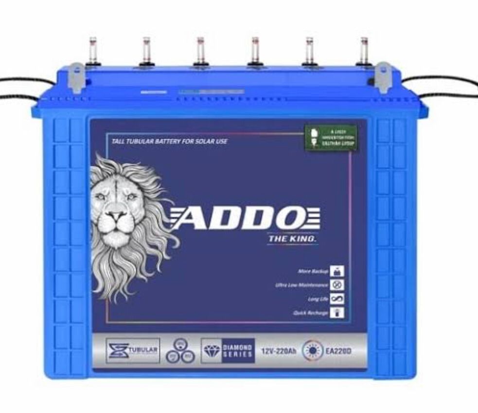 ADDO Tubular Inverter Battery 220amps - TheBatteryHubng | Flutterwave Store