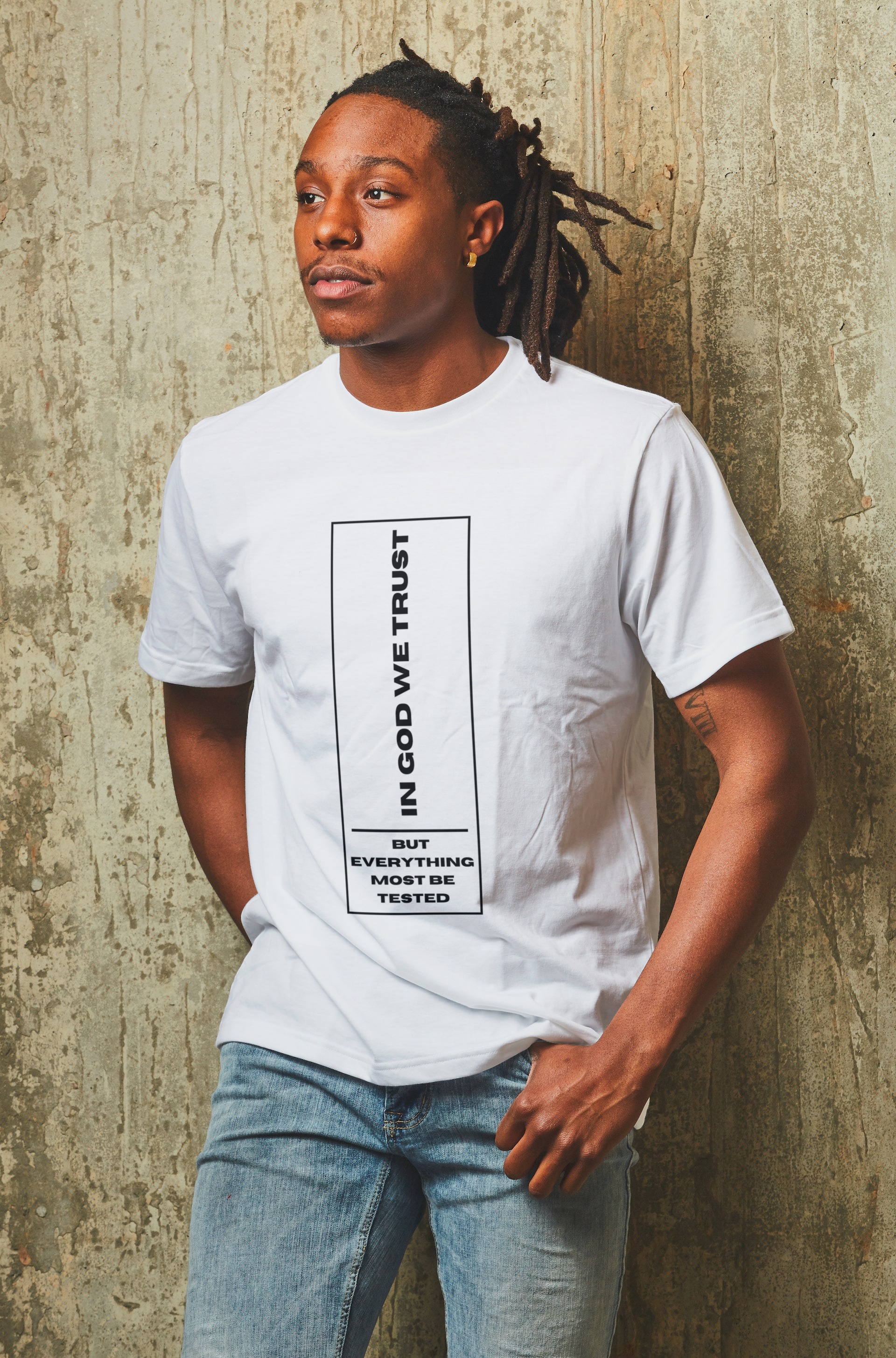 In God We Trust but everything most be Tested Tshirt - TheLadyInUX ...