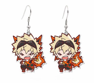 Bakugo Earring - AniWe Merchandise | Flutterwave Store