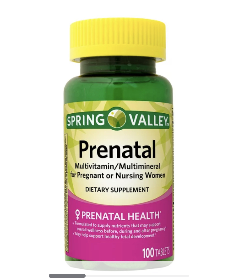 SPRING VALLEY PRENATAL MULTIVITAMIN - My Private Nurse | Flutterwave Store