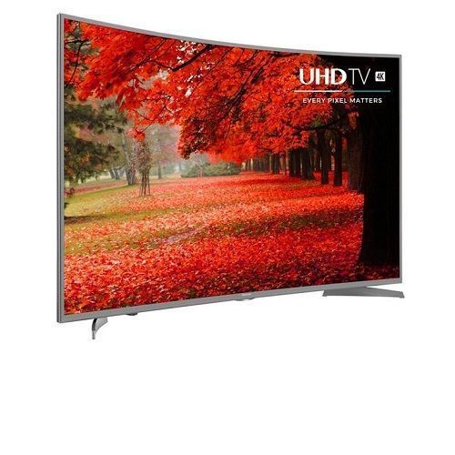 Hisense 55" Curved- Smart 4K UHD TV With Netflix + Free Wall Bracket ...