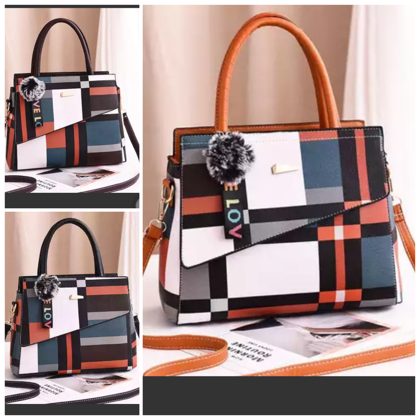 Cobra skin bag set - Phaneros | Flutterwave Store