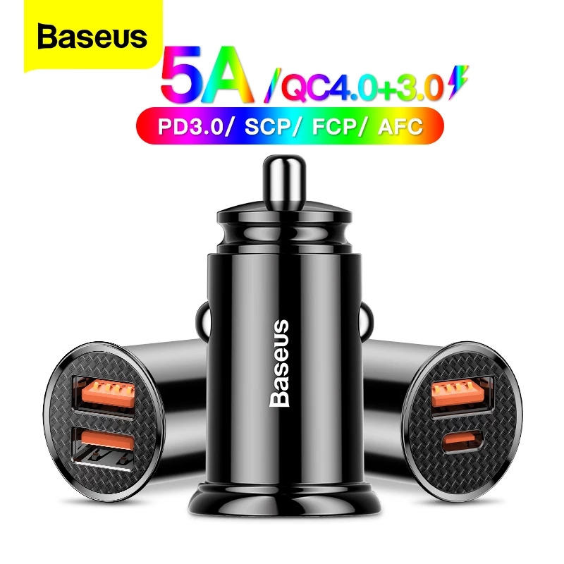 Baseus 30W Dual QC Car Charger - BASEUS NG | Flutterwave Store