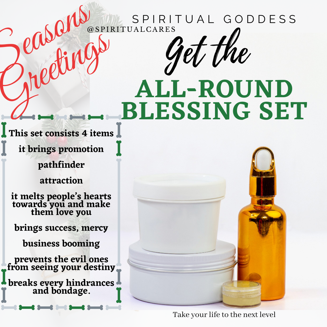 ALL ROUND BLESSING SET - SPłЯłТUΛŁ GФÐÐΞSS | Flutterwave Store