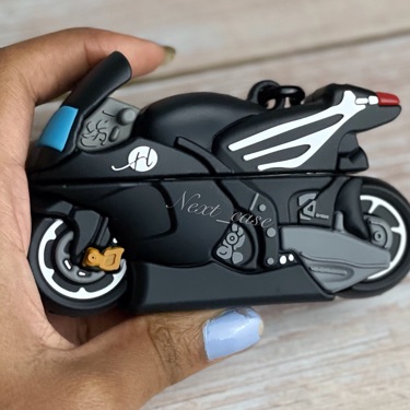 Motorcycle themed airpod case - Next_case | Flutterwave Store