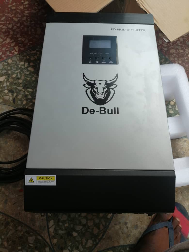 De bull solar Hybrid Inverter 5kva 48VDC - ROCKSOLAR | Flutterwave Store