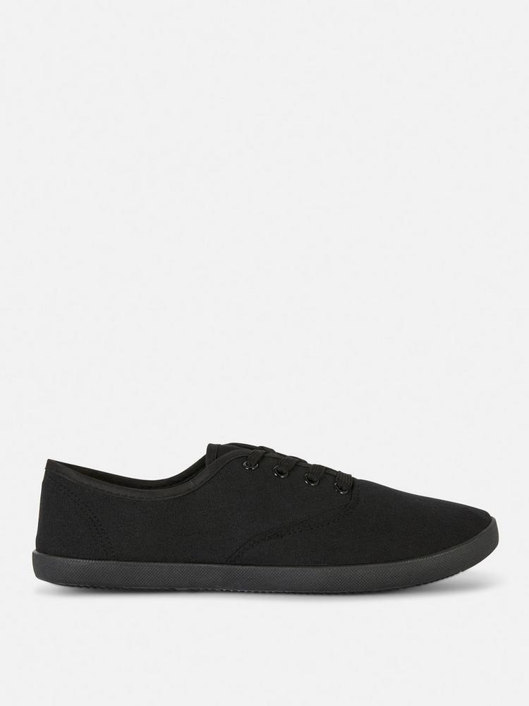 Primark Canvas Lace-Up Sneakers - Cath & Reina | Flutterwave Store