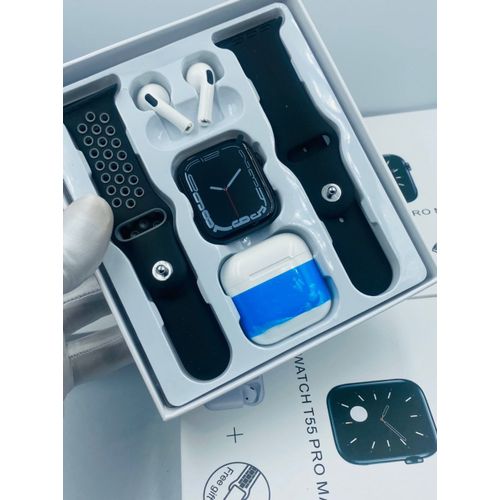 T55 PRO MAX Smart Wrist Watch With Health Features For IPhone & Android ...