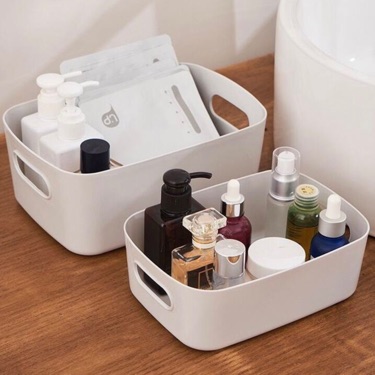 White mini Storage Container - The Decor Pieces Essentials ...