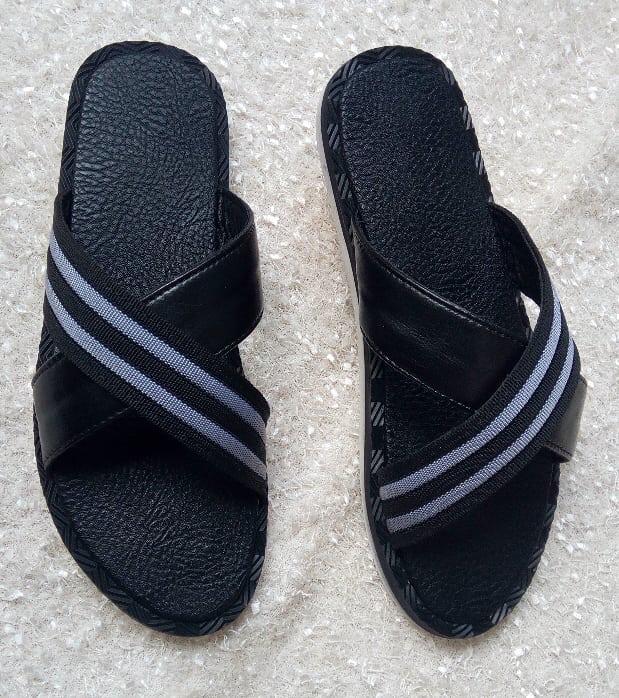 X Styled Pam Slippers - Black - The Shoe Arena | Flutterwave Store