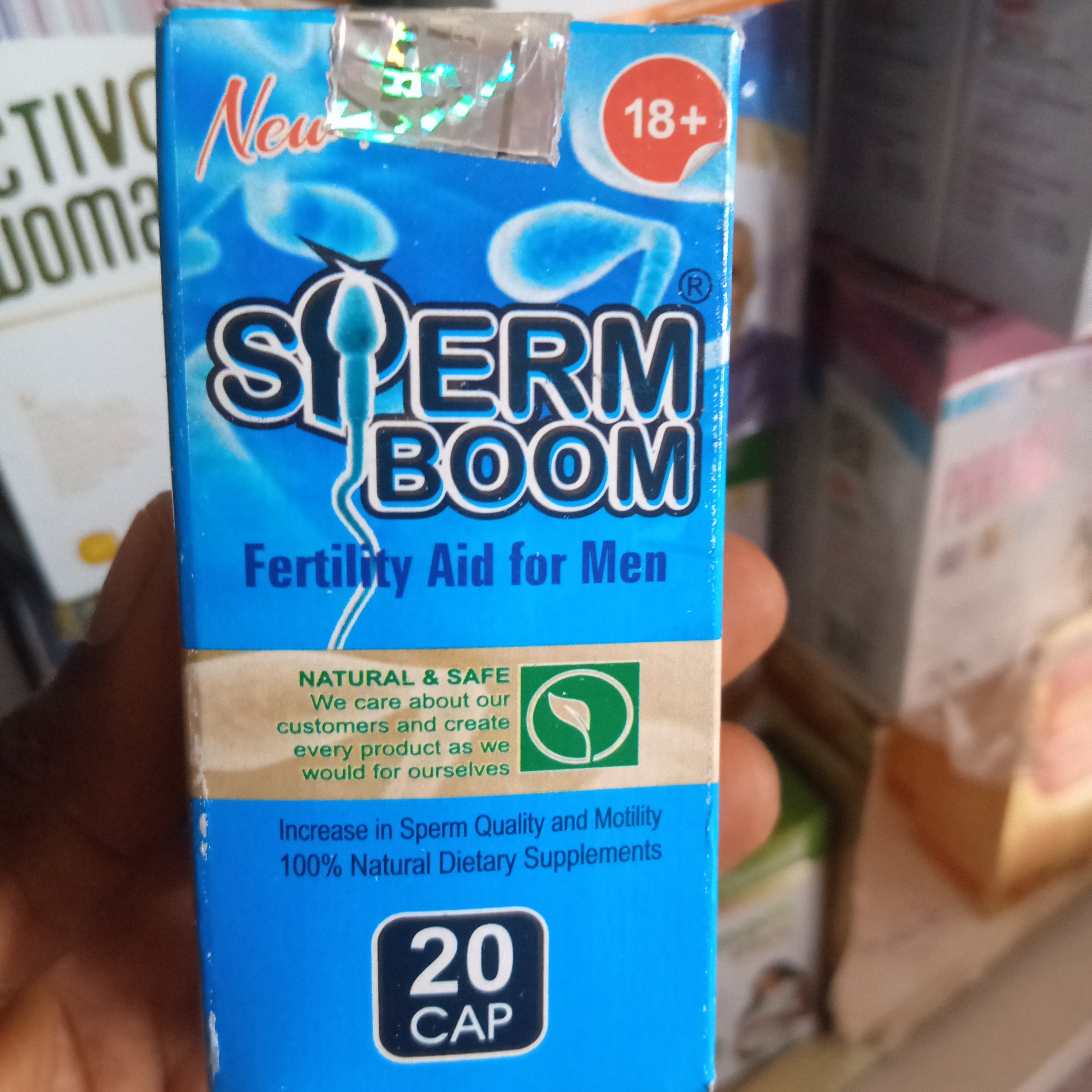 Sperm Boom Capsule - Cpreve Beauty Store | Flutterwave Store